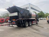 China Sinotruck Howo 38000kg GVW Synchronous Chip Sealer Truck 8000L Asphalt 12000L Gravel for sale