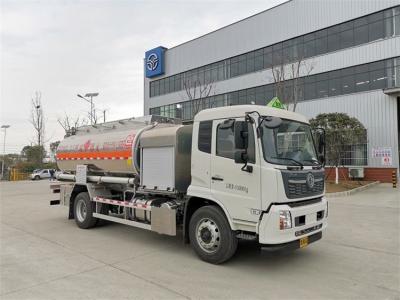 China Dongfeng 10,000L Aluminum Alloy Aircraft Refueling Truck 4x2 Euro 3 for sale