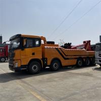 China 10x6 Shacman Heavy Duty Wrecker Tow Truck 40 Tons 50 Tons Subframe Equipped for sale