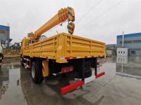 China Dongfeng 190hp 8 Ton XCMG Straight Arm Truck Mounted Crane 4x2 9000x2500x3750mm for sale