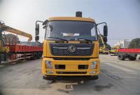 China Dongfeng 190hp 8 Ton XCMG Straight Arm Truck Mounted Crane 4x2 9000x2500x3750mm for sale