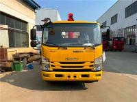 China ISUZU NPR KV100 115hp Engine 2 Ton Truck Mounted Hydraulic Crane 4x2 for sale