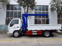 China ISUZU NPR 100P 2 Ton Truck Mounted Crane 98hp Diesel Hydraulic Boom for sale