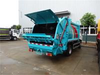 China ISUZU 600P 4x2 Garbage Compactor Truck 5 Cbm Volume 130hp Euro 5 for sale