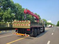 China Dongfeng 6x6 260hp Truck Mounted Crane with XCMG 8 Ton Straight Arm for Military Use for sale
