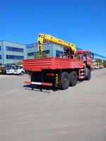 China 8 Ton Dongfeng 6x6 Crane Truck XCMG Straight Arm 260hp Diesel for sale
