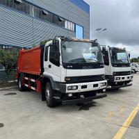 China ISUZU FVR 4x2 Euro 6 18000 Liters Rear Loader Garbage Compactor Truck for sale