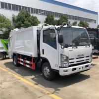 China ISUZU 700P 4x2 8CBM Garbage Compactor Truck Waste Collection 190HP Euro 6 for sale