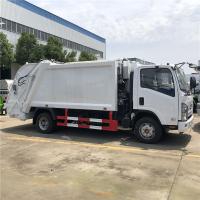 China ISUZU 700P 4x2 8CBM Garbage Compactor Truck Waste Collection 190HP Euro 6 for sale