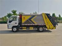 China ISUZU 600P 4x2 6000 Liters Left Hand Drive Garbage Compactor Truck Euro 5 for sale