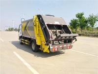 China ISUZU 600P 4x2 6000 Liters Left Hand Drive Garbage Compactor Truck Euro 5 for sale