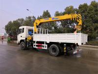 China Dongfeng 8 Ton 4x4 Offroad Truck Mounted Crane 190hp XCMG Straight Arm for Municipal Construction for sale
