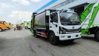 China Dongfeng 4x2 Euro 6 163HP 12CBM Rear Loader Garbage Truck Compact Waste Vehicle for sale