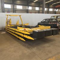 China 9000 LBS 4 Ton Folding Carbon Steel Wrecker Body Flatbed Carrier Deck 5600x2300 mm for sale