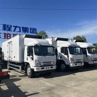 China 8 Ton Isuzu 700P 190hp Diesel Refrigerated Truck 6080x2300x2300mm Box for sale