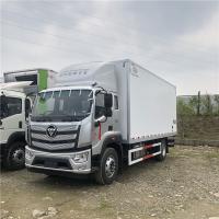 China Foton 10 Ton Refrigerated Truck Cummins 210HP Euro 3 Insulated Box 6600x2450x2500mm for sale