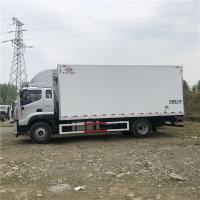 China Foton 10 Ton Refrigerated Truck Cummins 210HP Euro 3 Insulated Box 6600x2450x2500mm for sale
