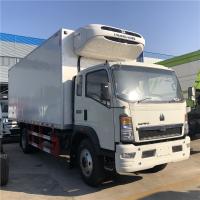 China 4x2 10 Ton HOWO Euro 3 Diesel Refrigerated Truck Cold Truck 4800x2200x2200mm for sale