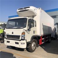 China 4x2 10 Ton HOWO Euro 3 Diesel Refrigerated Truck Cold Truck 4800x2200x2200mm for sale