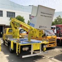 China ISUZU 4x2 17.5m to 31m Telescopic Boom Aerial Work Truck with 200kg Platform for sale