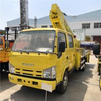 China ISUZU 4x2 17.5m to 31m Telescopic Boom Aerial Work Truck with 200kg Platform for sale