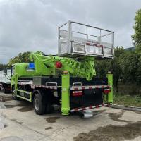 China FAW 4x2 26m Telescopic Aerial Work Platform Truck 200kg Capacity for sale