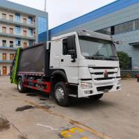 China 4X2 HOWO 18000 LITERS TRUCK WASTE COMPACTOR COMPRESSION GARBAGE TRUCK for sale