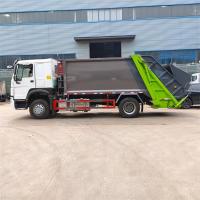 China 4X2 HOWO 18000 LITERS TRUCK WASTE COMPACTOR COMPRESSION GARBAGE TRUCK for sale