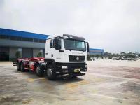 China 8x4 Sinotruk Howo Hook Lift Garbage Truck 20 Cbm Bucket 31000kg GVW for sale