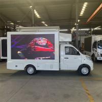 China Foton 4x2 116HP Gasoline Mobile LED Advertising Truck with P5 Screen for sale