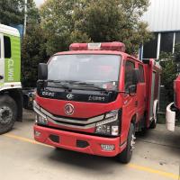 China Dongfeng 4x2 Euro 6 3000L Water Tank Fire Fighting Truck 96kW Fire Pump for sale