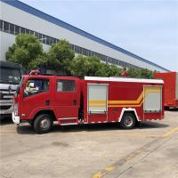 China ISUZU 4x2 Euro 5 3000L Fire Fighter Truck 98HP 120HP Fire Sprinkler Water Truck for sale