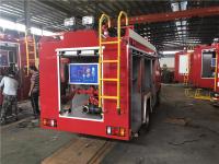 China ISUZU 600P 4x2 130HP Euro 6 Fire Truck 3000L Water Tanker New for sale