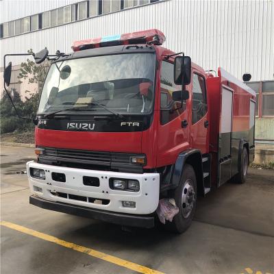 China Isuzu FTR 4x2 Euro 6 6CBM Fire Fighting Truck with CB10/60 Pump 4000L Water 2000L Foam for sale