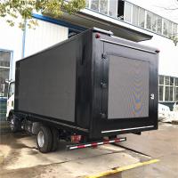 China 4x2 P5 P4 P3 LED Display Truck Box for Billboard Advertising 3840x1728 for sale