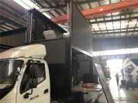 China 4x2 P5 P4 P3 LED Display Truck Box for Billboard Advertising 3840x1728 for sale
