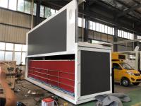 China 4x2 P5 P4 P3 LED Display Truck Box for Billboard Advertising 3840x1728 for sale