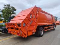China Sinotruck Howo 4x2 Garbage Compactor Truck 12 Cbm Volume 18000 Kg GVW for sale