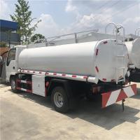 China ISUZU 100P 98HP 4000L Fuel Dispensing Truck Diesel Engine 4x2 Left Hand Drive for sale