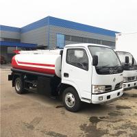 China Dongfeng 4x2 5CBM Fuel Tanker Truck Euro 3 Diesel RHD LHD Refuel Tank Truck for sale