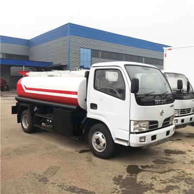 China Dongfeng 4x2 5CBM Fuel Tanker Truck Euro 3 Diesel RHD LHD Refuel Tank Truck for sale