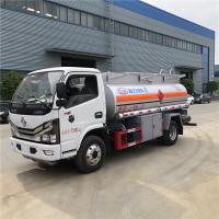China Dongfeng 4x2 Euro 6 Diesel 126HP 6000L Fuel Tanker Truck with Dispenser for sale