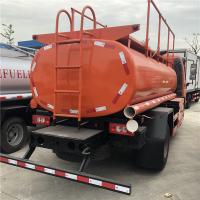 China Foton 4x2 5000L Fuel Tank Truck RHD LHD Carbon Steel Oil Tanker for sale