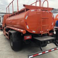 China Foton 4x2 5000L Fuel Tank Truck RHD LHD Carbon Steel Oil Tanker for sale