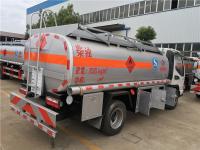 China 4x2 JAC 5000 Liters Fuel Tank Truck Mobile Refueling Truck Carbon Steel for sale