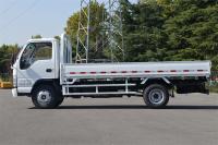China Isuzu 100P 2 Ton Light Cargo Fence Truck 3500kg GVW 120hp Diesel Lorry for sale