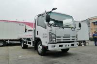 China Isuzu KV100 115hp 4x2 Light Cargo Fence Truck 3000kg Payload 5990mm Length for sale