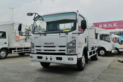 China Isuzu KV100 115hp 4x2 Light Cargo Fence Truck 3000kg Payload 5990mm Length for sale