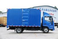 China Logistics And Transportation 4x2 JAC Cargo Van Box Truck With 2 Ton 3 Tons Loading Capacity for sale