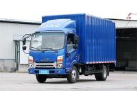 China Logistics And Transportation 4x2 JAC Cargo Van Box Truck With 2 Ton 3 Tons Loading Capacity for sale